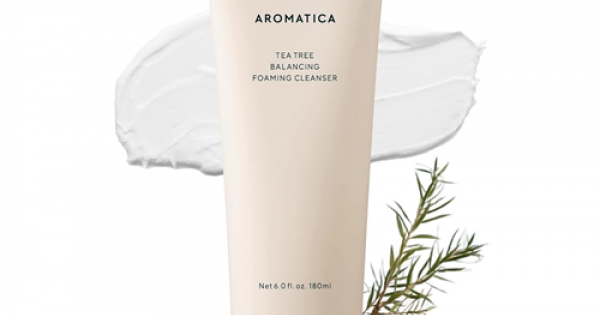 AROMATICA Tea Tree Balancing Foaming Cleanser 180g